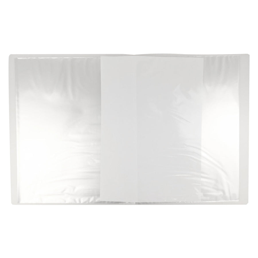 書類ファイル ポケットファイル クリアファイル A4 横入れ 40P 340588